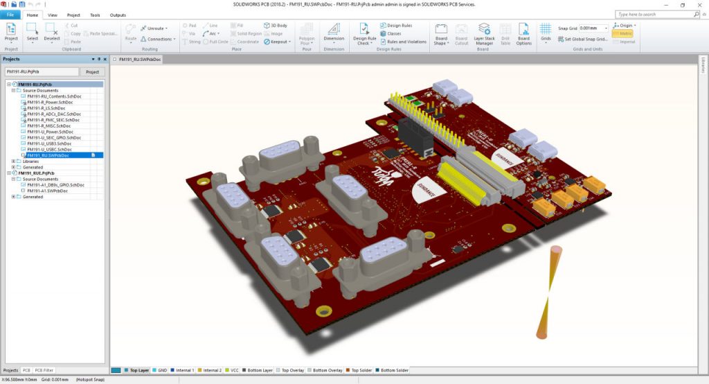 SolidWorks PCB design and routing - Sundance.com SolidWorks PCB design and routing - Sundance.com